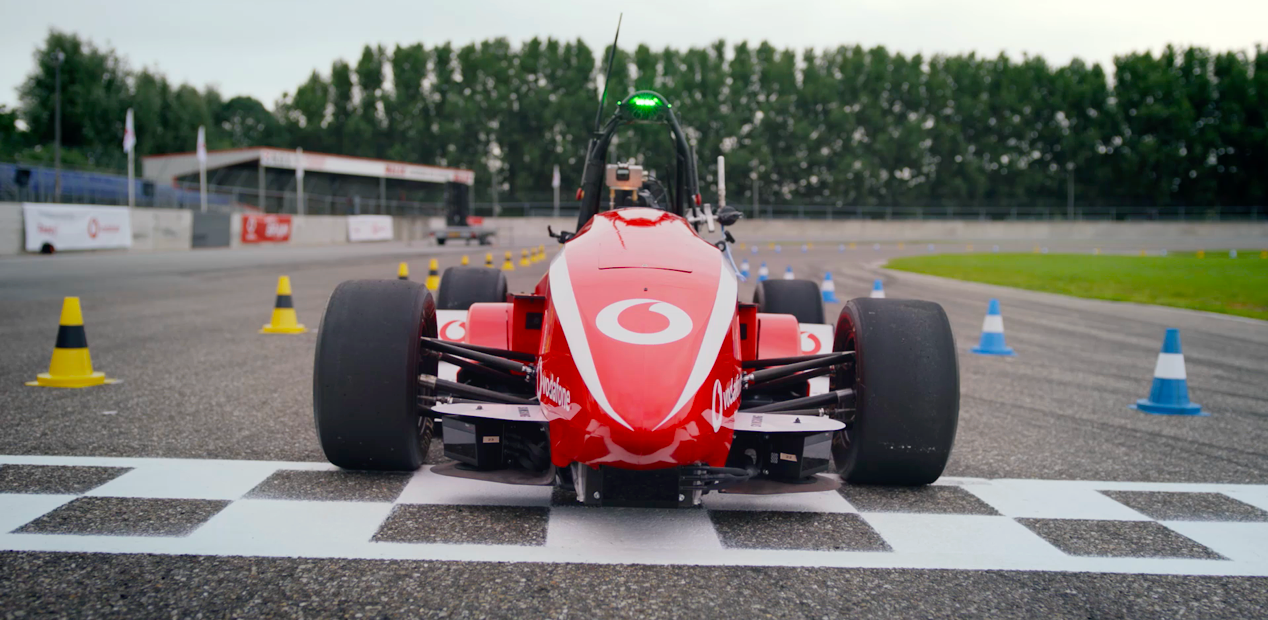 How to Control a Race Car with VR, a 4g Network and Your Brain | Monks